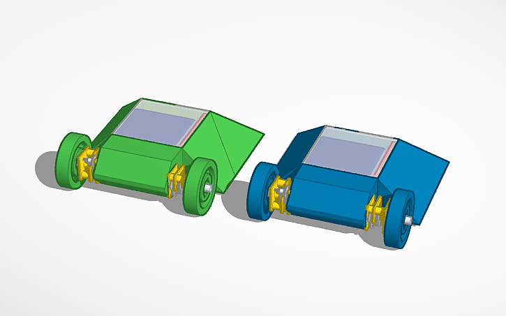 3D design Rex & Bob - Tinkercad