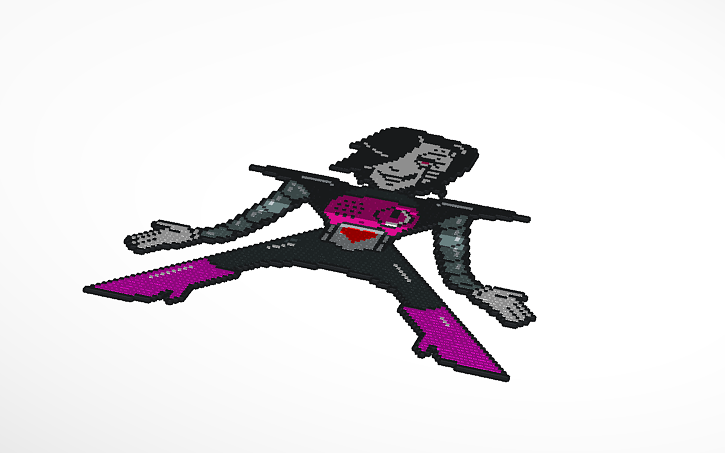 3D design Mettaton Ex | Tinkercad