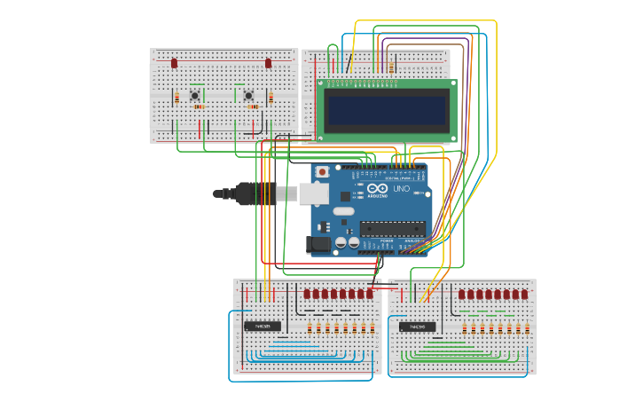 Circuit design P310_TP5 | Tinkercad