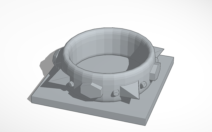 3D design Beautiful Wedding Band | Tinkercad