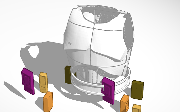3D design Chest - Tinkercad