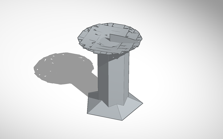 3D design sun dial - Tinkercad