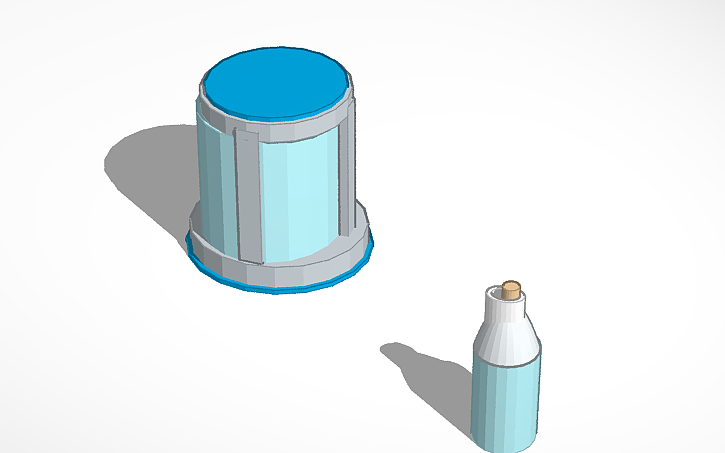 3D design chug jug + minis | Tinkercad