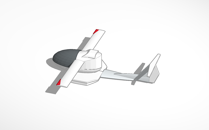 3D design flying car icon a5 | Tinkercad