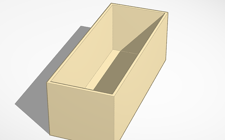 3D design Storage Box - Tinkercad