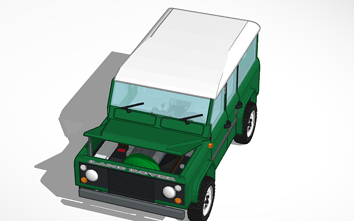 3D design Copy of "Land Rover Defender 110" V1M5 | Tinkercad