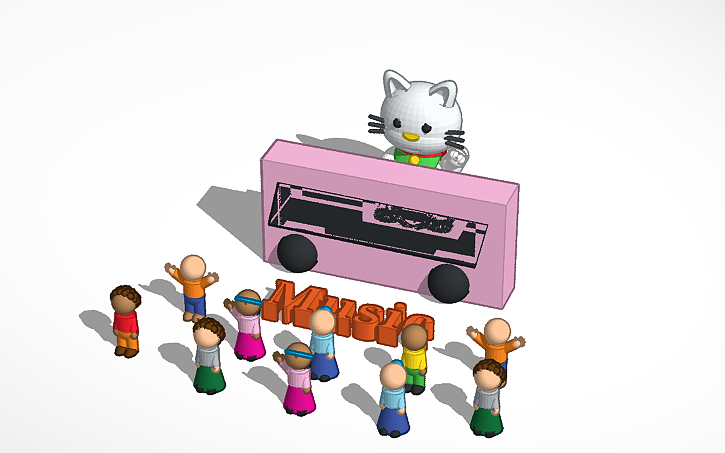 3D design Music - Tinkercad
