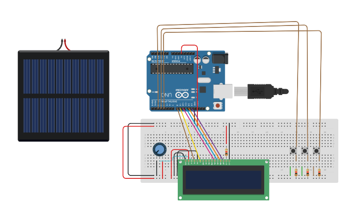 Circuit design malo problema 4 guía de ejercicios | Tinkercad