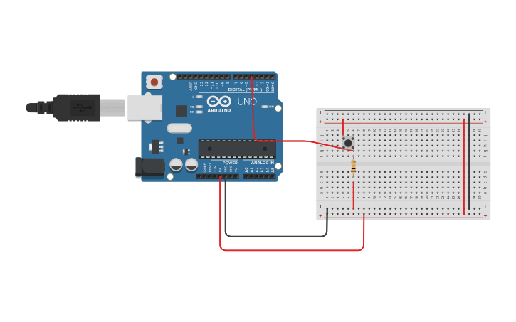 Circuit design Actividad 2 - Tinkercad