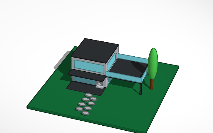 3D design Casa - Tinkercad