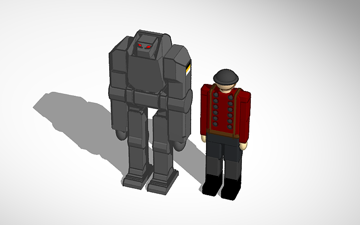 3D design A6 Power armor - Tinkercad