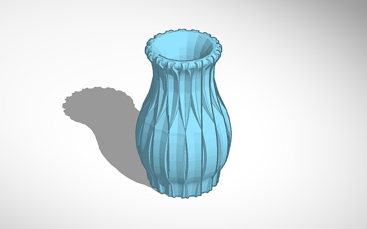 3D design Vase - Tinkercad