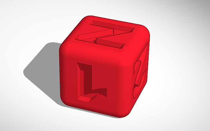 3D design Dice/ Dylan McClendon | Tinkercad
