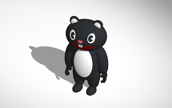 3D design Copy of htf Character Template - Made By Me - Tinkercad