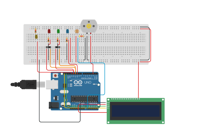 Circuit design Avionics CubeSat Circuit - Tinkercad