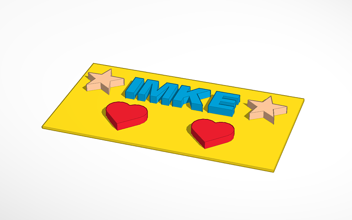 3D design Imke | Tinkercad