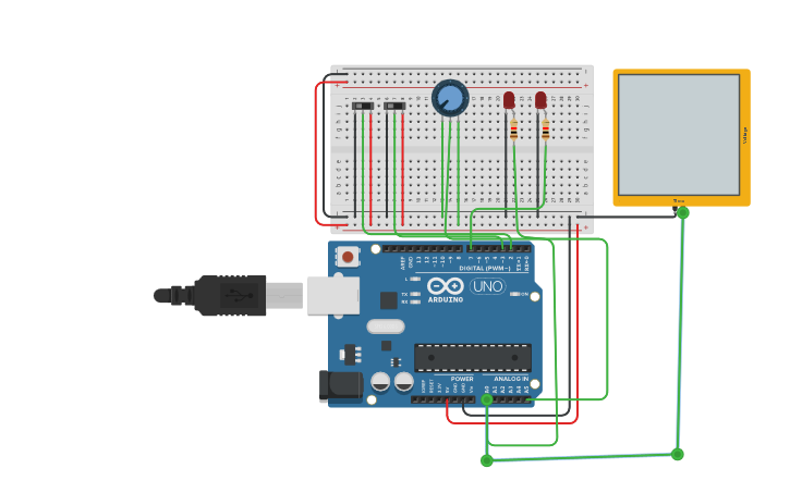 Circuit design Autobeam control _140739 | Tinkercad