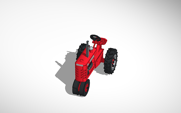 3D design Tractor - Tinkercad