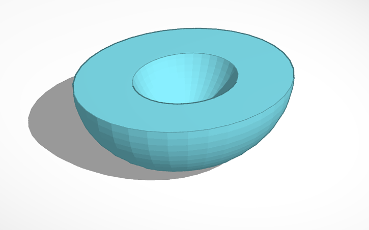 3D design bowl | Tinkercad