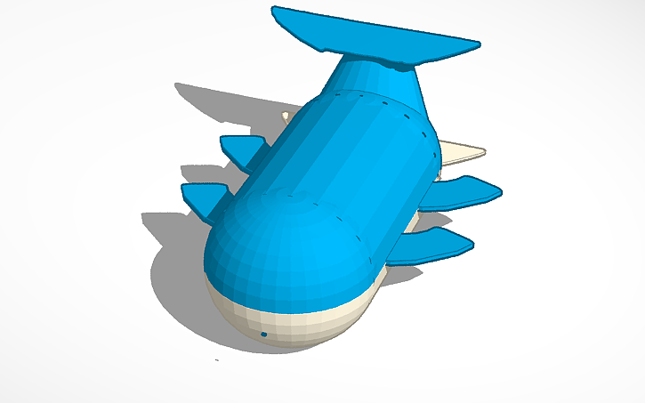 3D design Dynamax Wailord | Tinkercad