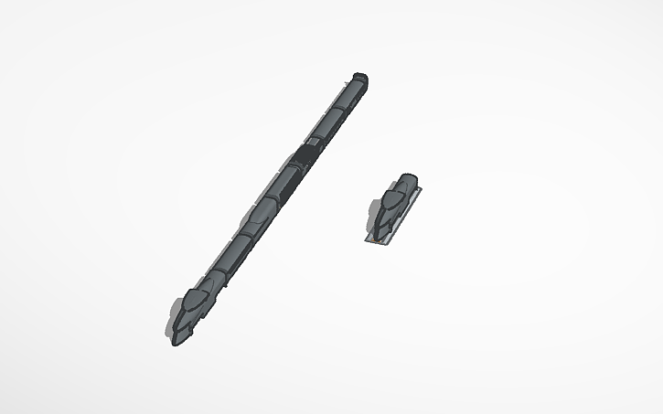 3D design Snowpiercer movie train "The Sacred Engine" - Tinkercad