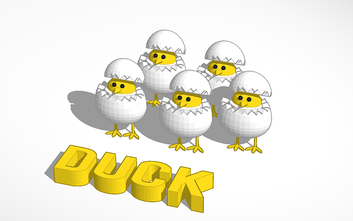 3D design ANDY DUCK | Tinkercad
