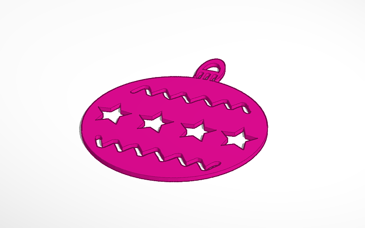 3D design bauble - Tinkercad