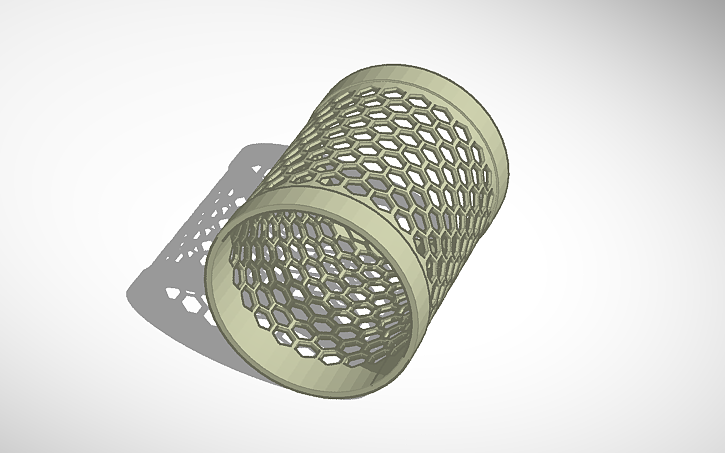 3D design Lamp shade - Tinkercad
