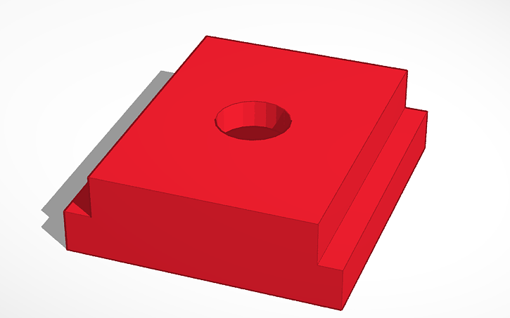 3D design T-Slot - Tinkercad