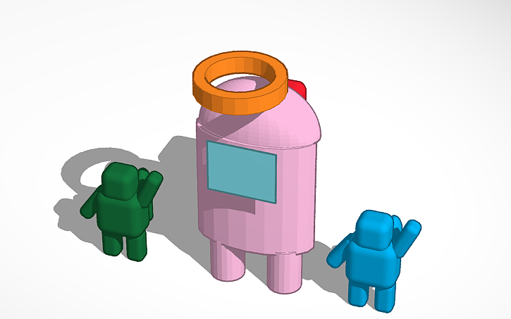 3D design AMONG US | Tinkercad