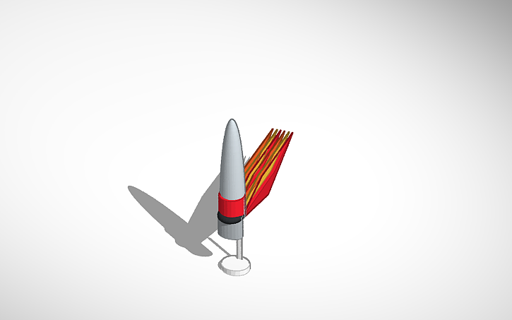 3D design Plane/Rocketship | Tinkercad