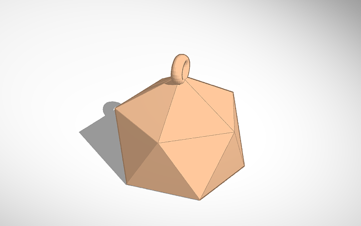 3D design Key chain | Tinkercad