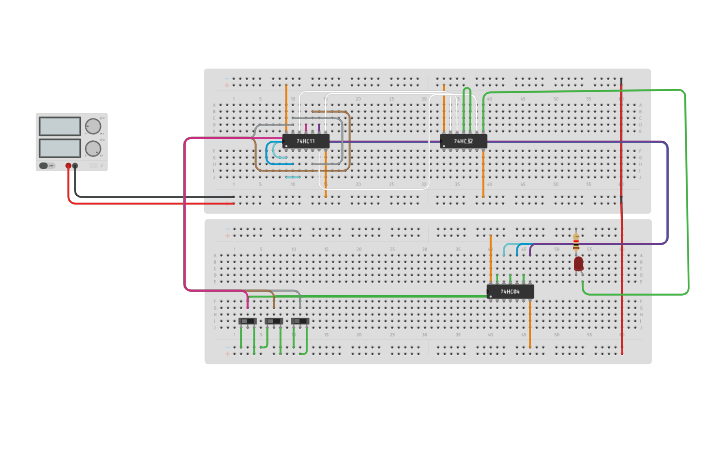 Circuit design 1 3 6 | Tinkercad