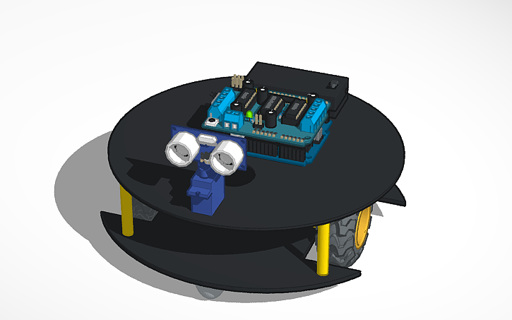 3D design Robot Smart Car - Tinkercad