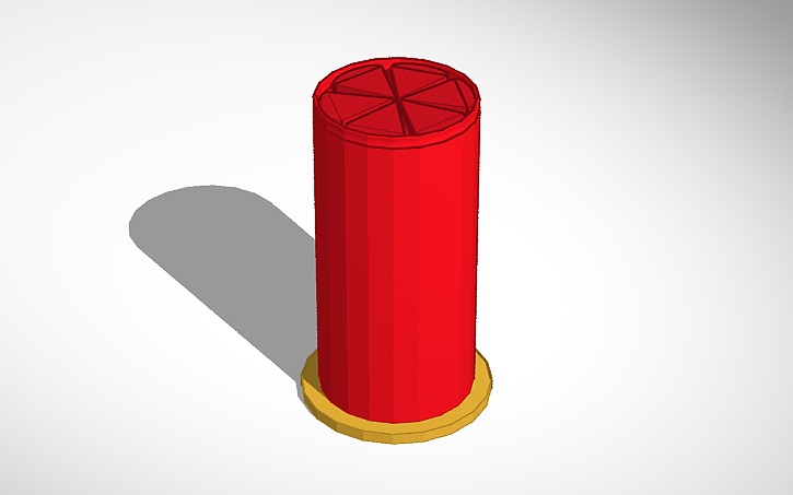 3D design Shotgun Shell (Prop) | Tinkercad
