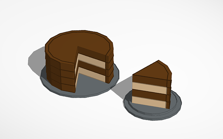 3d Design Cake Tinkercad