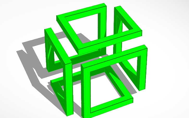 3d Design Infinity Cube Tinkercad