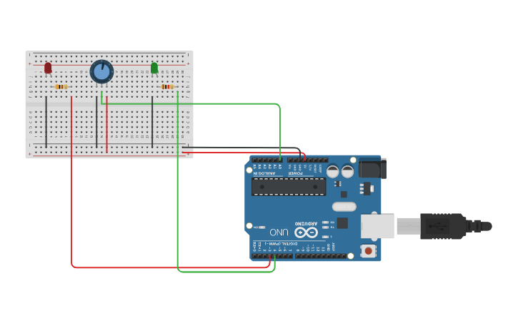 Circuit design Desafio 2 | Tinkercad