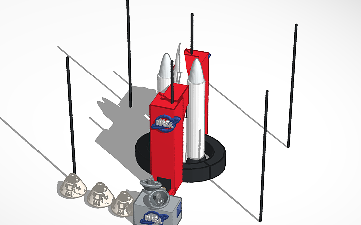 3D design APOLLO 11 | Tinkercad