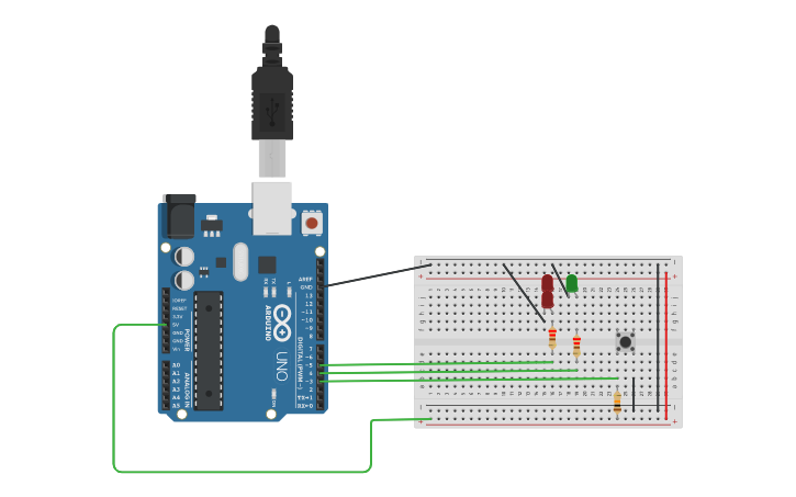 Circuit Design Experiment 2 Tinkercad