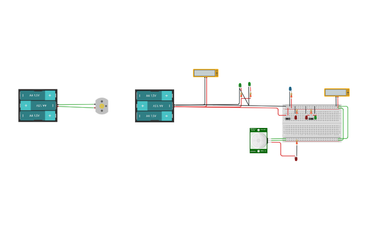 Circuit design 1.Circuítos básicos - Tinkercad