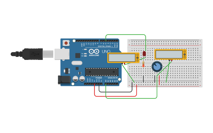 Circuit design PWM-6 | Tinkercad