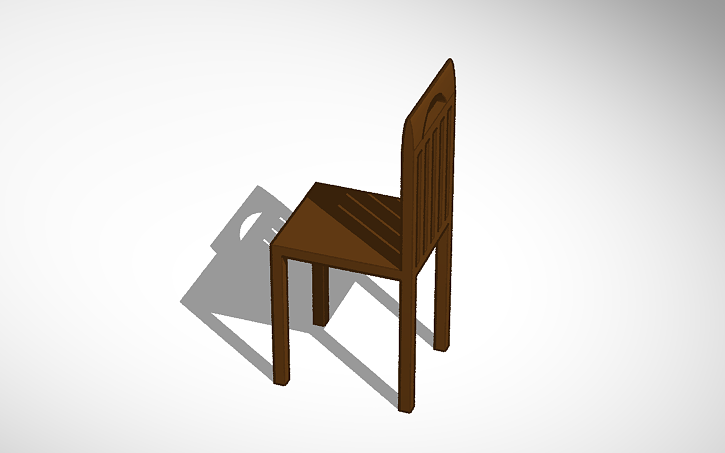 3D design Chair - Tinkercad