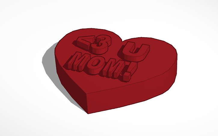 3D design Mothers' Day I guess - Tinkercad