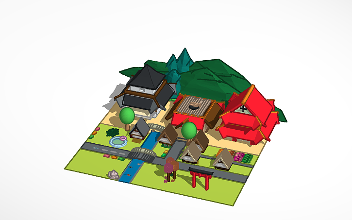 3D design Copy of Practice the Basics With Japanese Architecture ...