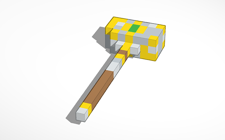 3D design Flint Scree’s Hammer | Tinkercad