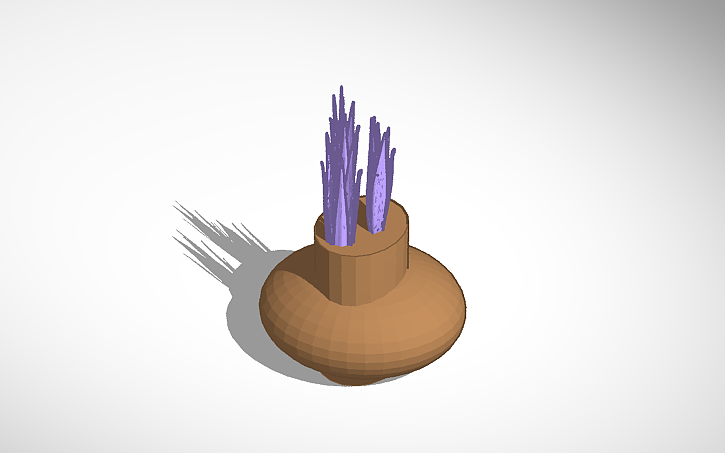 3D design Flower pot - Tinkercad