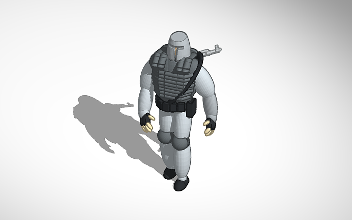 3D design Heavy Armored Solder - Tinkercad