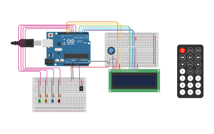 Circuit design IoT Project 1 - Remote Controlled Home Appliances ...
