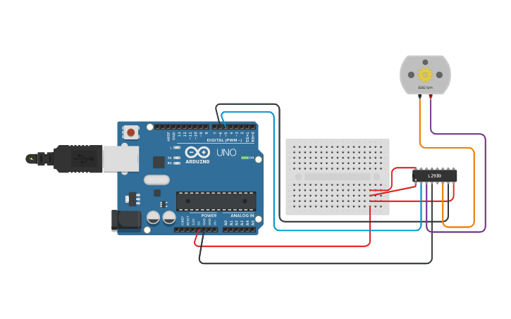 Circuit design chandra - Tinkercad
